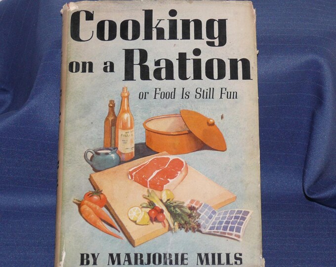 Cooking on a Ration World War II Cookbook Wartime Cooking Buide 1942 - Etsy