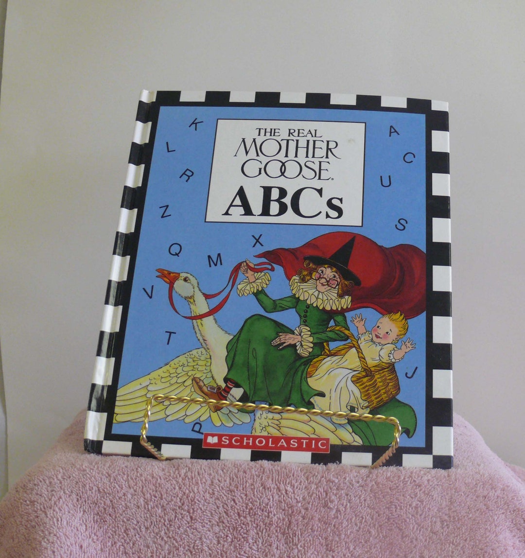 The Real Mother Goose Abc's - Hard Cover Book - - Etsy