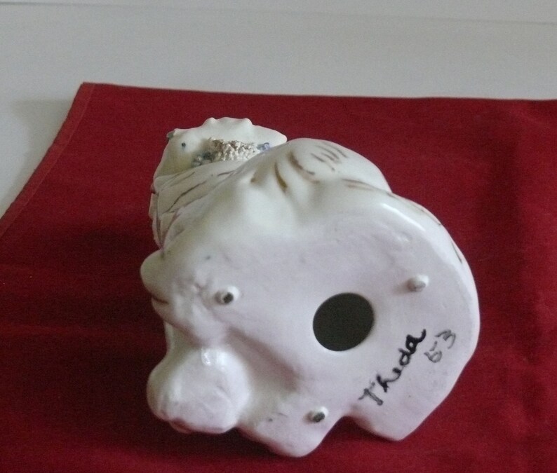 Spaghetti Cat Theda California Pottery 1953 Signed - Etsy