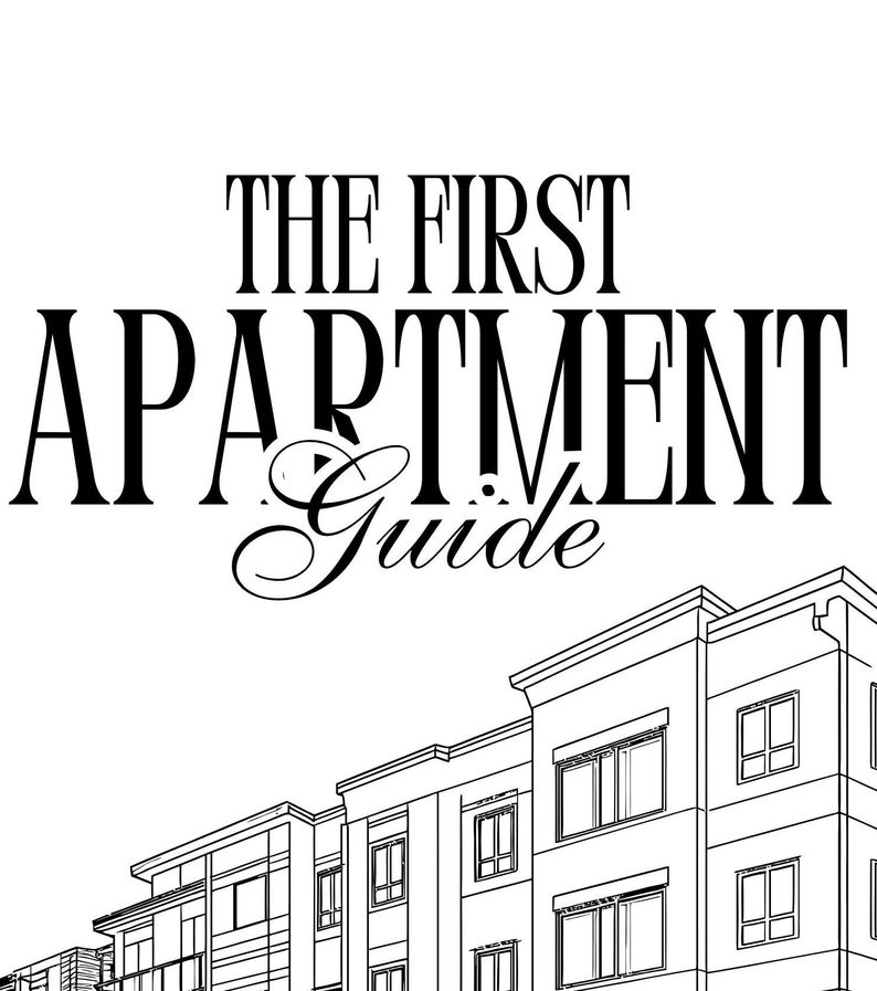 The Ultimate First Apartment Checklist (print & or Download) With ...