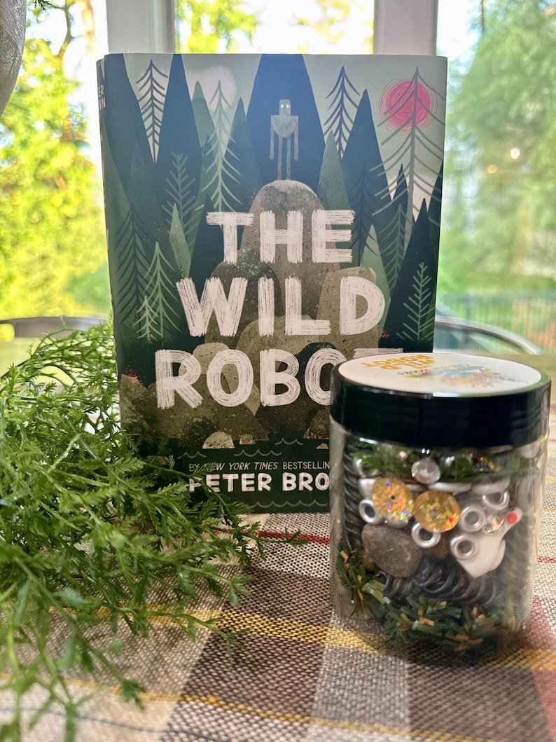 The Wild Robot Read Aloud Playdough Jar - Etsy