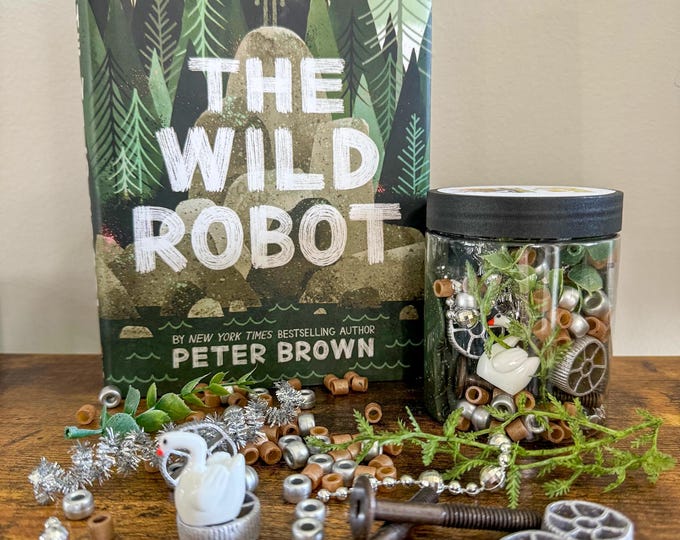 The Wild Robot Read Aloud Playdough Jar - Etsy