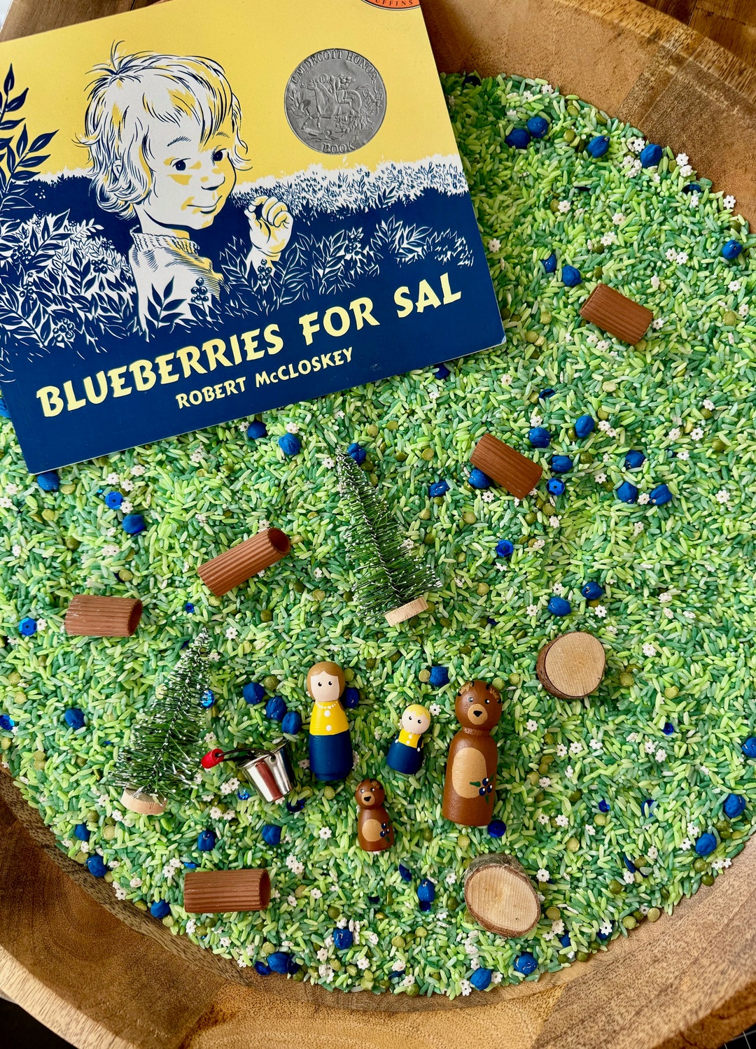 Blueberries for Sal Sensory Play - Etsy
