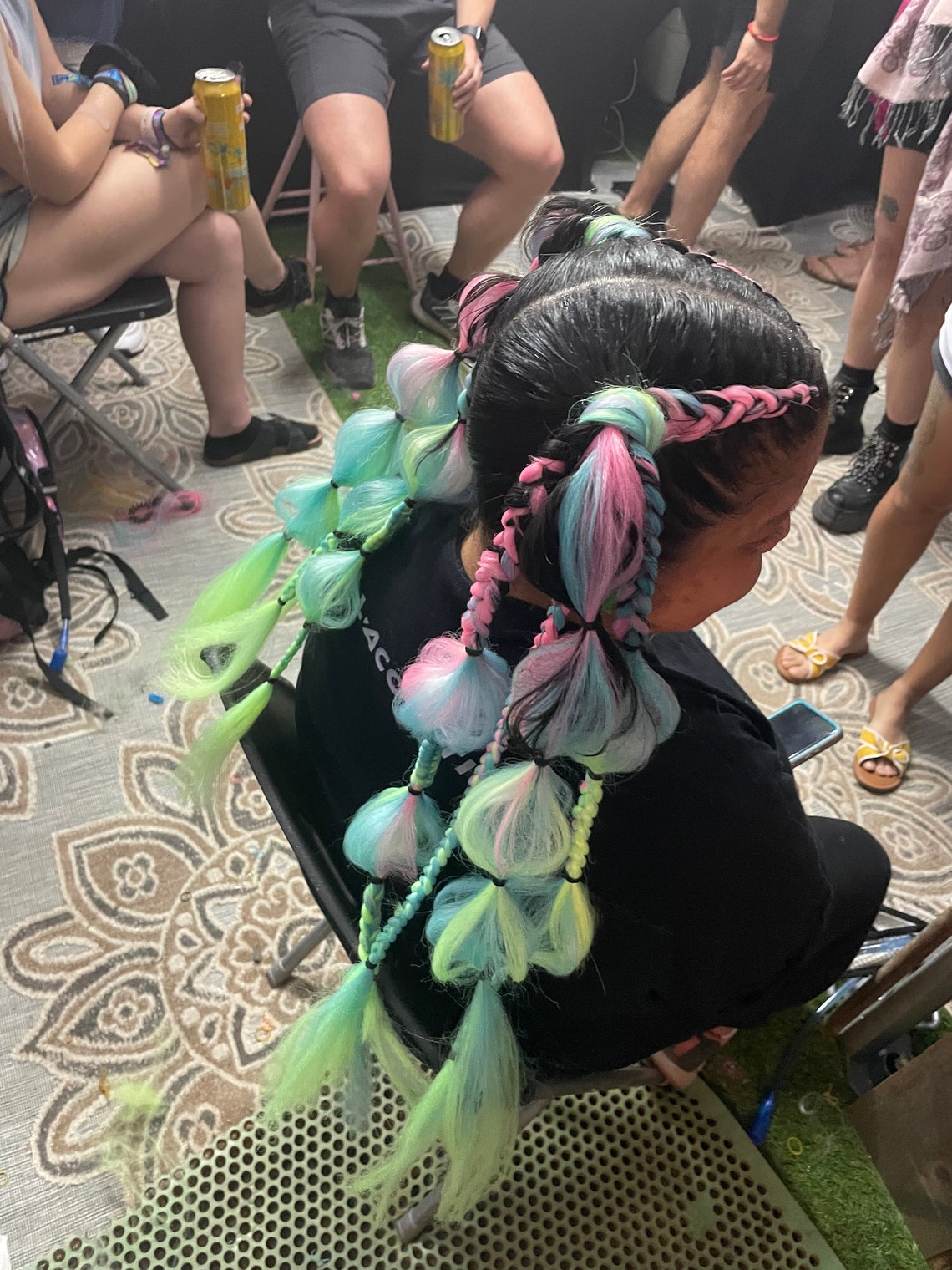 Rave Hair Extensions Different Colors Available and Custom Styles (2 ...