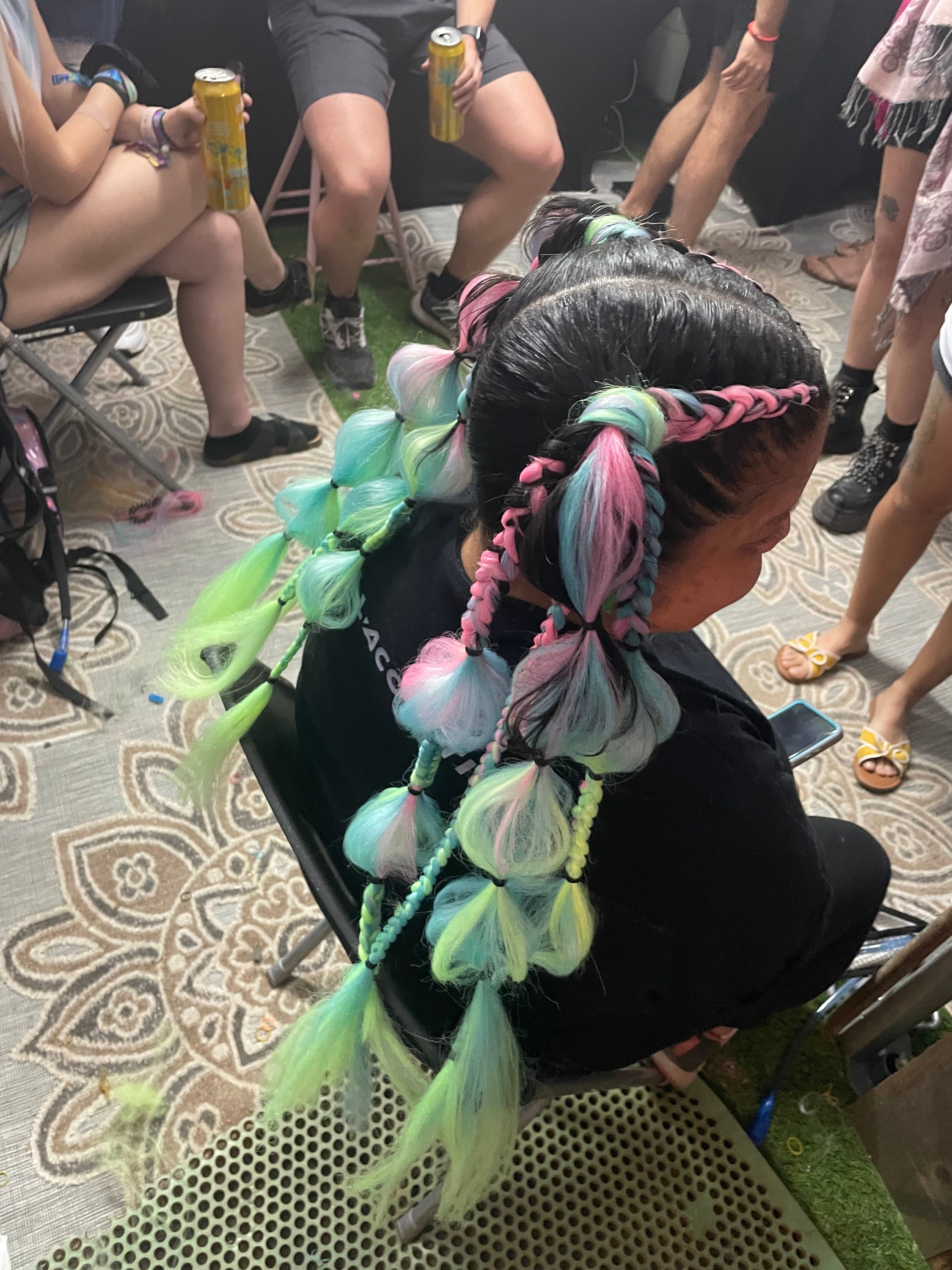 Rave Hair Extensions Different Colors Available and Custom Styles (2 ...