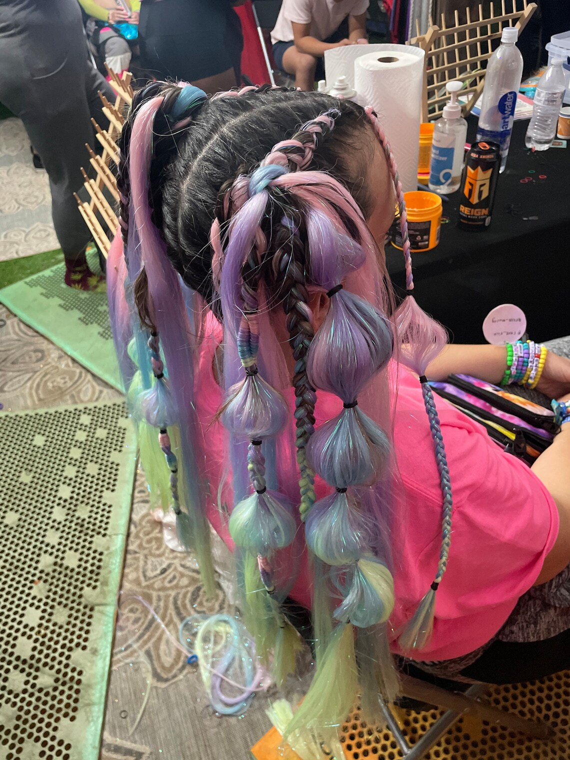 Rave Hair Extensions Different Colors Available and Custom Styles (2 ...