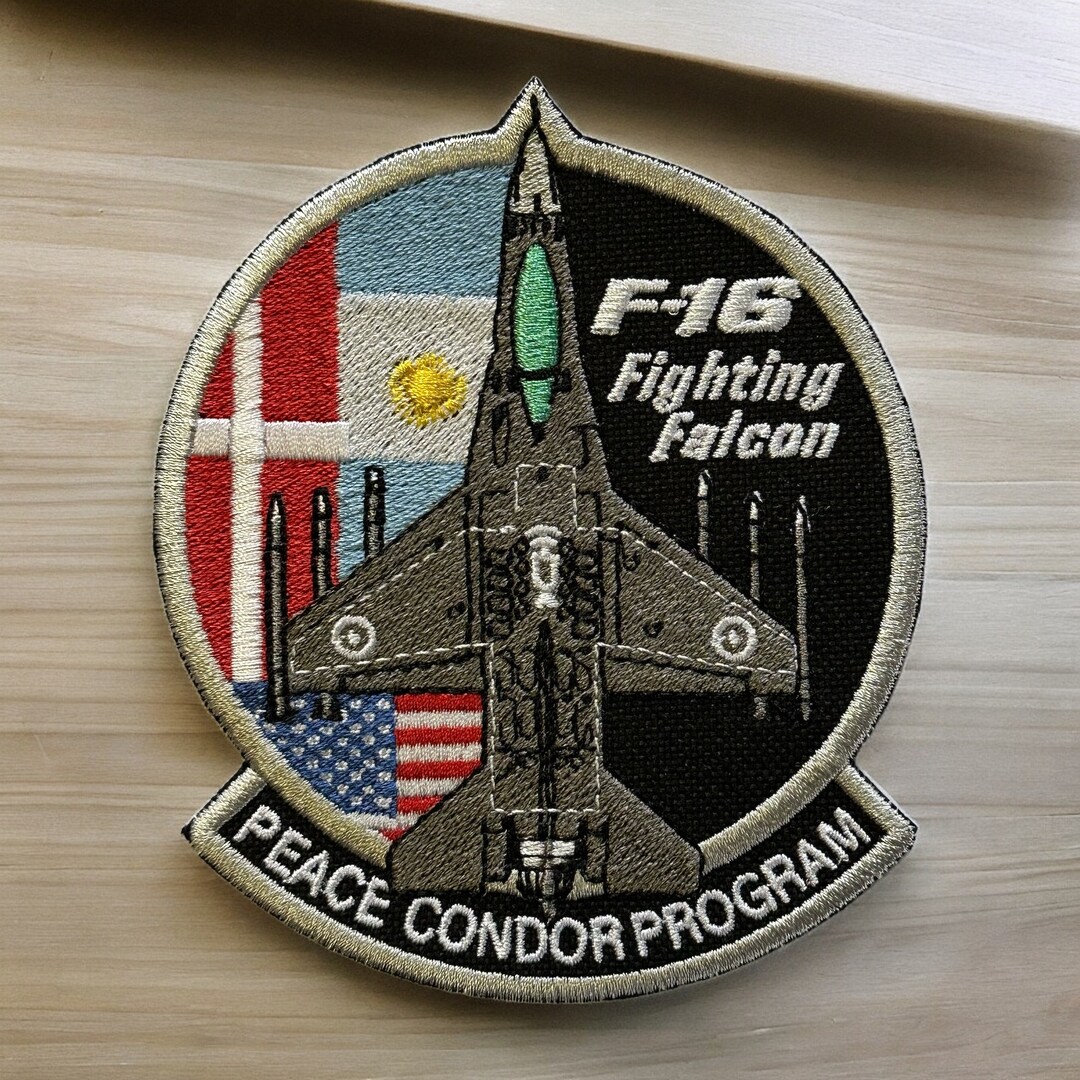 F16 Argentina Air Force Embroidered Patch - Condor Project - Etsy