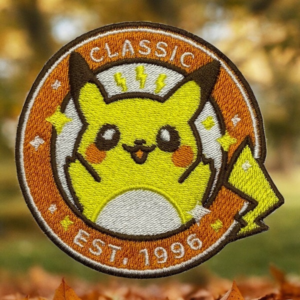 Pikachu Patch - Etsy