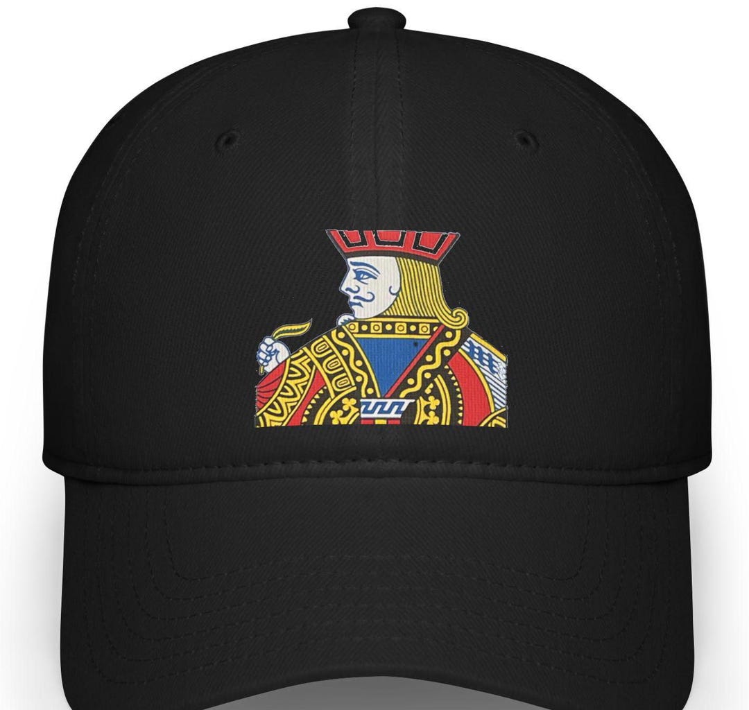 Gambler Baseball Cap, Poker Night Hat, One-eyed Jack Cap, Casino Party ...