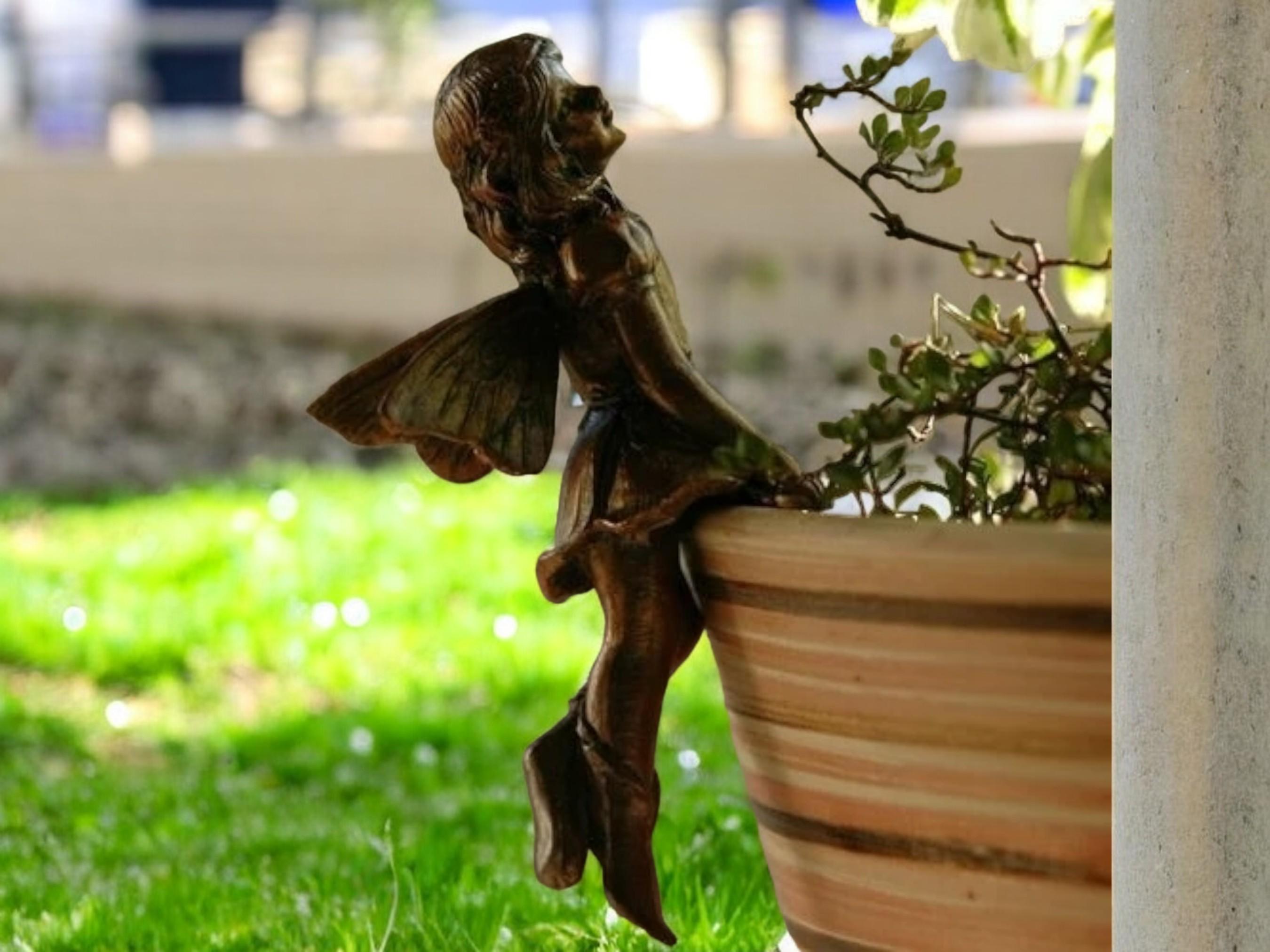 Garden Pot Huggers | Outdoor Decoration | Patio Cute Ornaments | Home ...