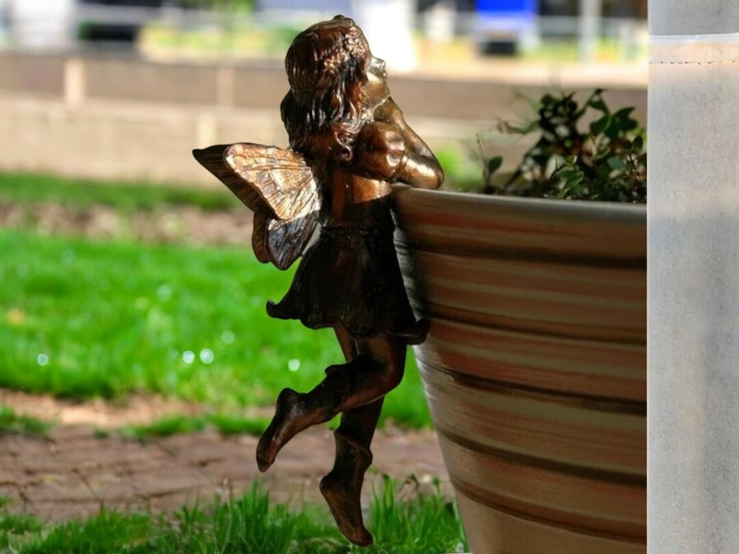 Garden Pot Huggers | Outdoor Decoration | Patio Cute Ornaments | Home ...