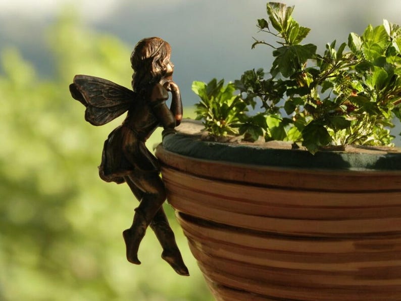Garden Pot Huggers | Outdoor Decoration | Patio Cute Ornaments | Home ...