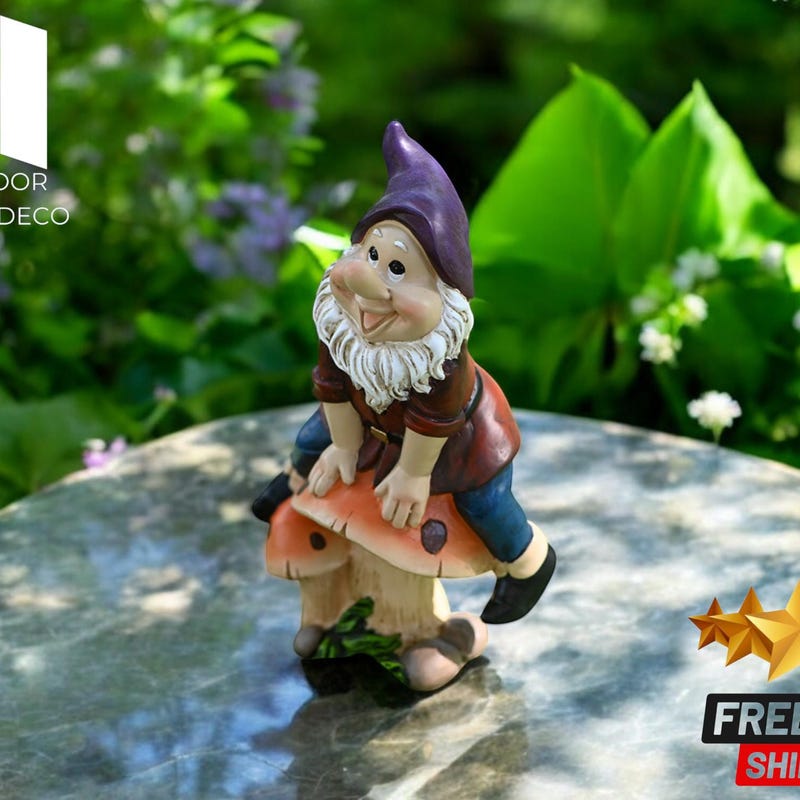 Outdoor Garden Gnome - Etsy