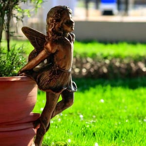 Garden Pot Huggers | Outdoor Decoration | Patio Cute Ornaments | Home ...