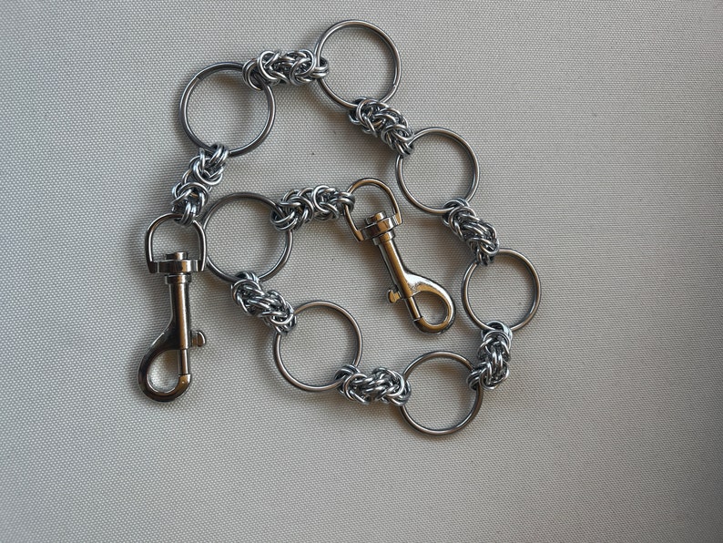 Handcrafted Byzantine Weave Chainmail Belt Chain - Etsy