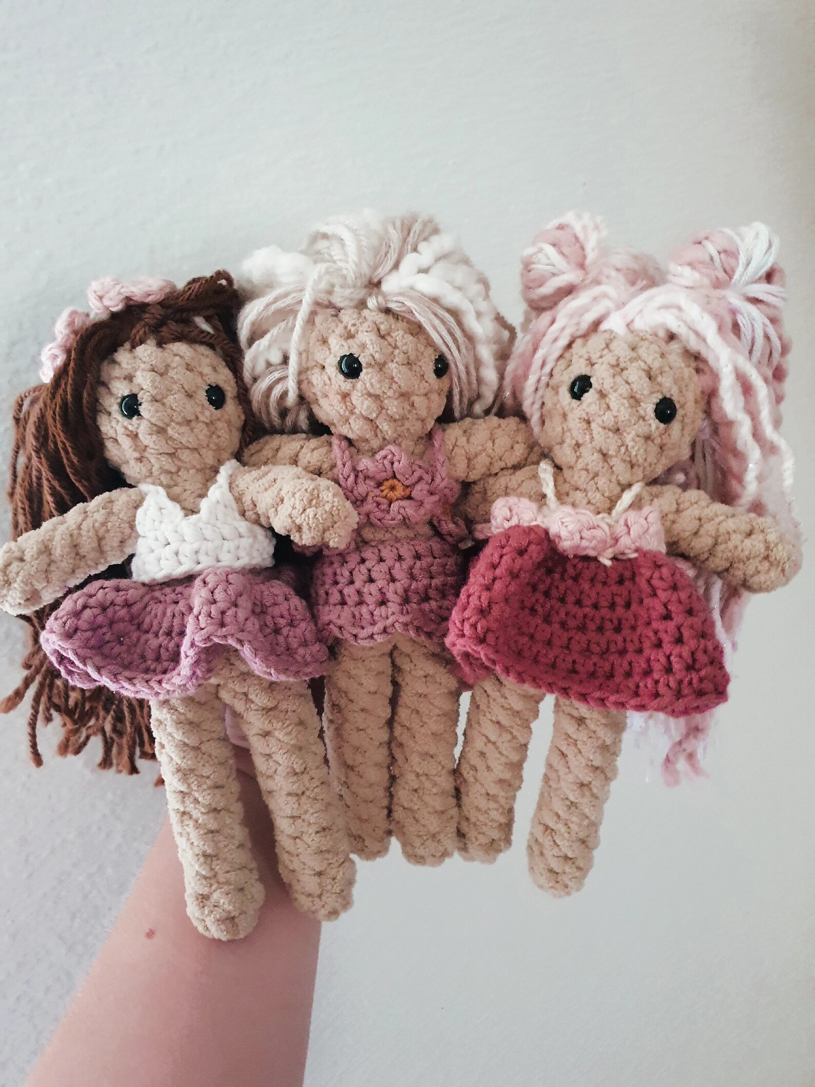 Everly Doll Crochet Pattern/ Low Sew Crochet Pattern/ Dress up Doll ...