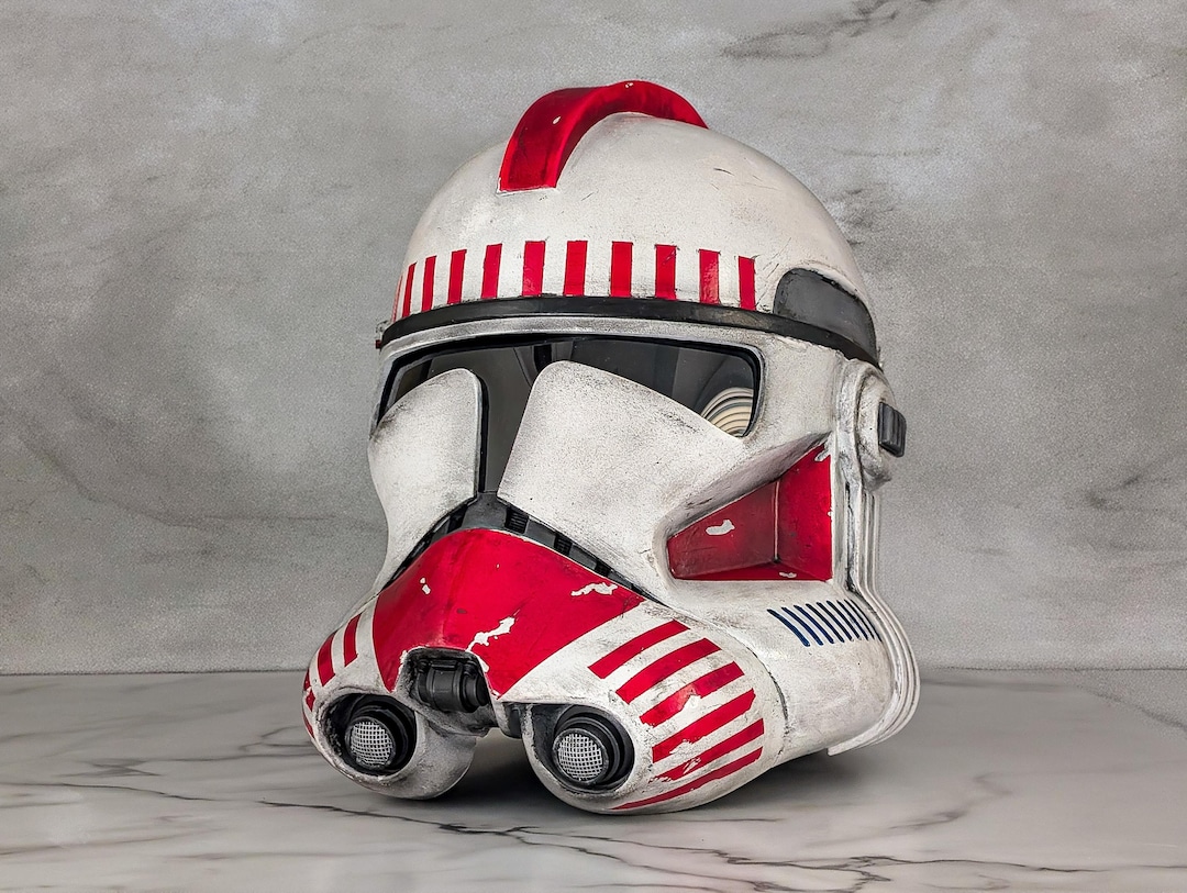 ABS Phase 2 Coruscant Guard Clone Trooper Helmet - DIY Raw Print, Ready ...