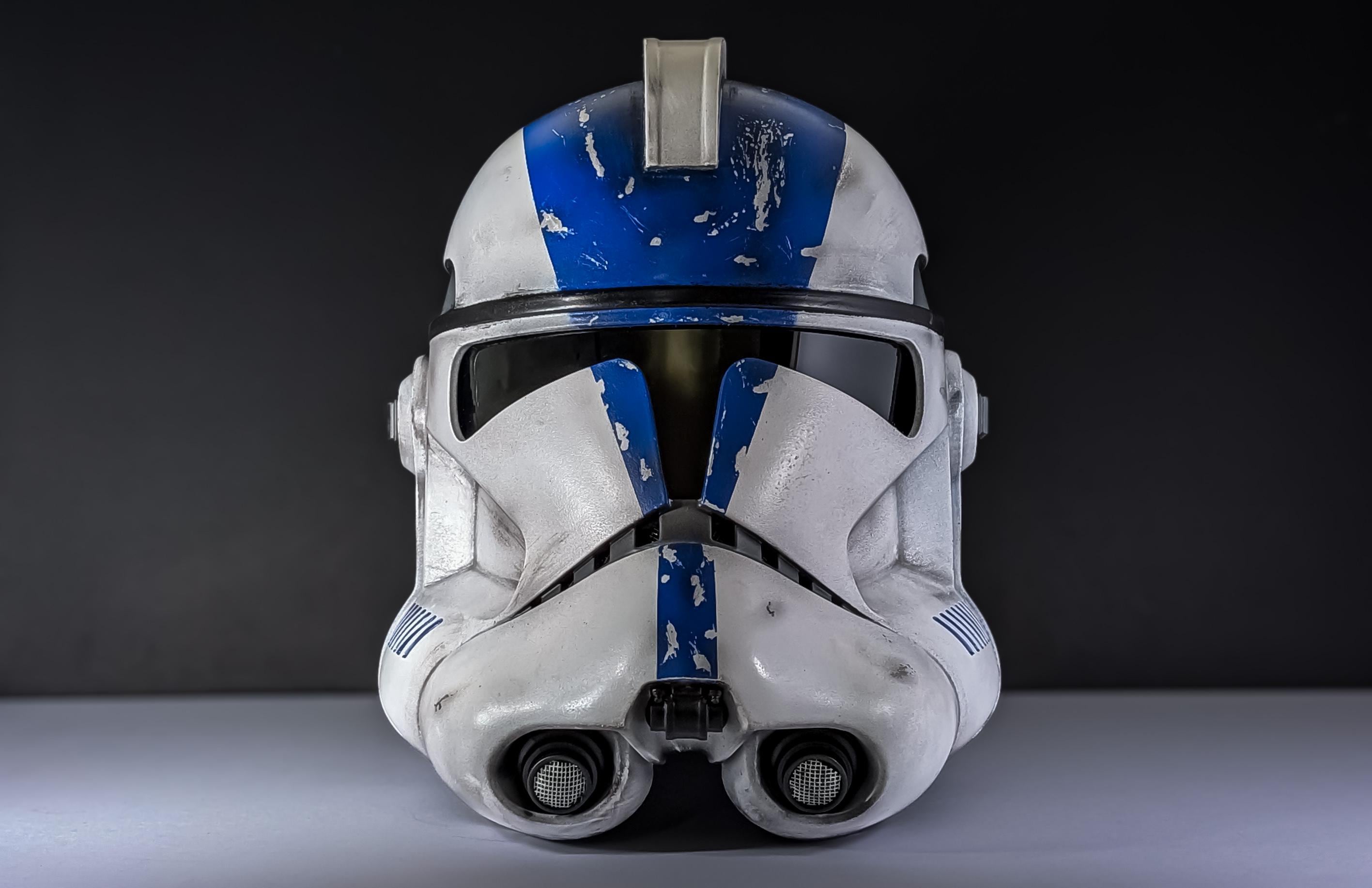 ABS 501st Phase 2 Clone Trooper Helmet - Hand Painted & Weathered - Etsy