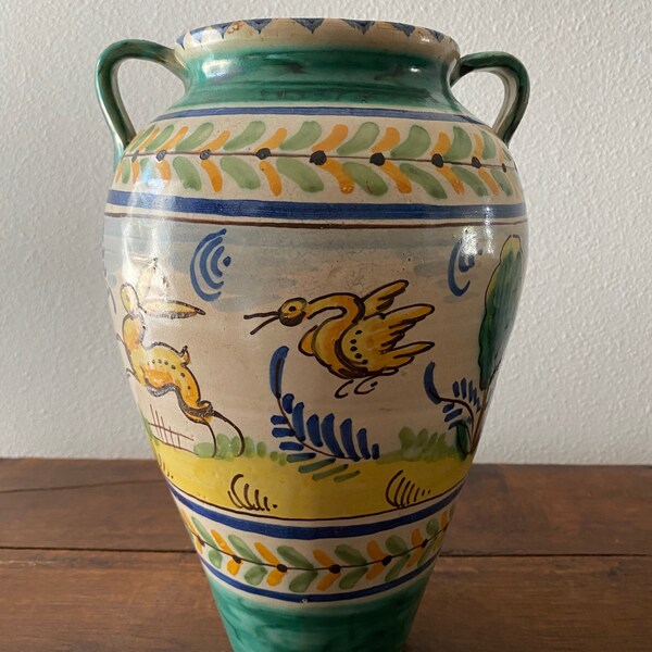 Pottery Urn - Etsy