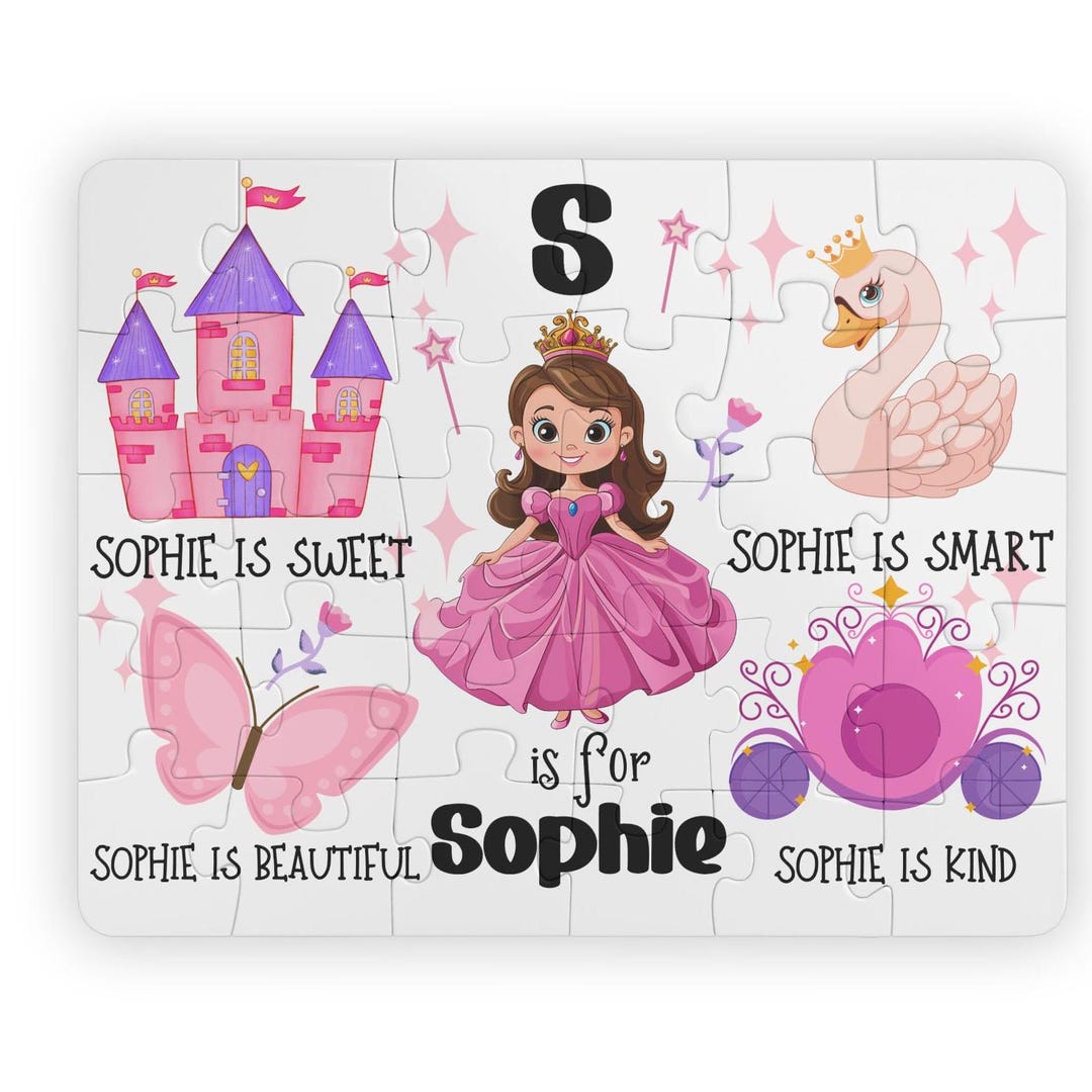 Kids' Puzzle, 30-piece Custom Princess Puzzle, Personalized Christmas ...