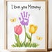 Mother’s Day Handprint Craft for Baby or Toddler | Mother's Day ...