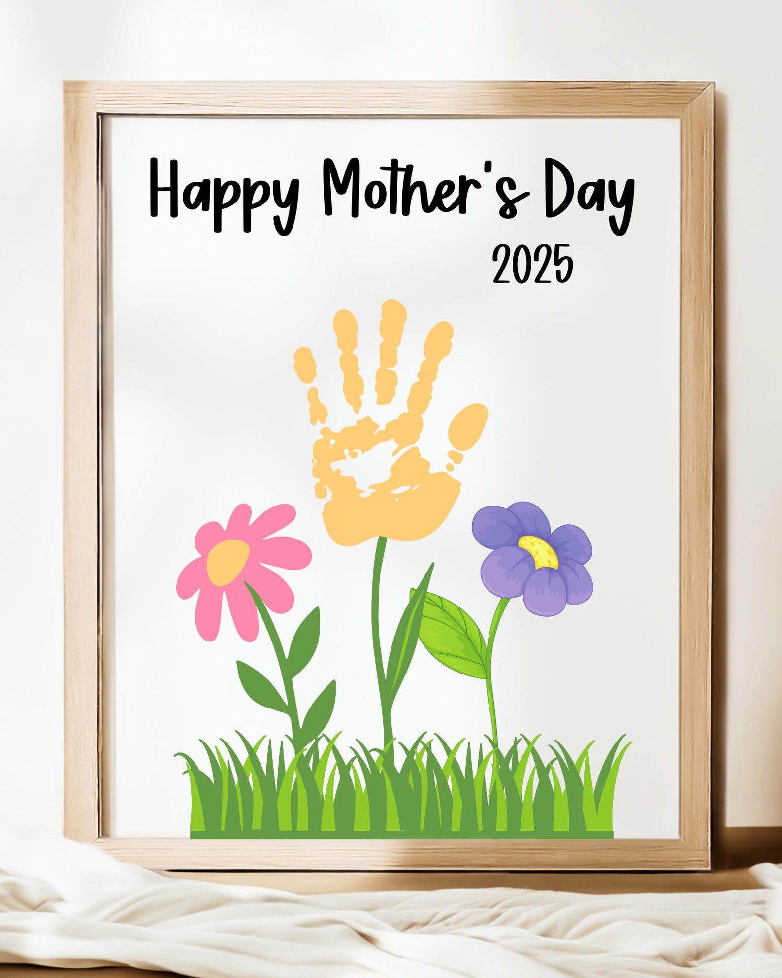 Mother’s Day Handprint Craft for Baby or Toddler | Mother's Day ...