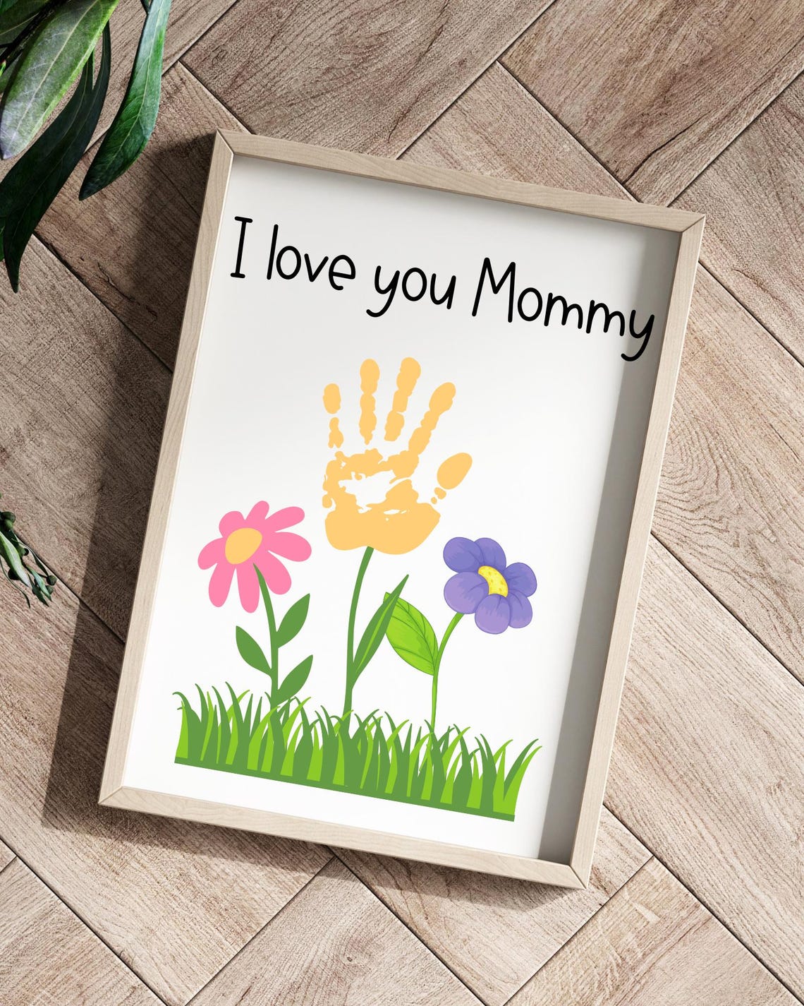 Mother’s Day Handprint Craft for Baby or Toddler | Mother's Day ...