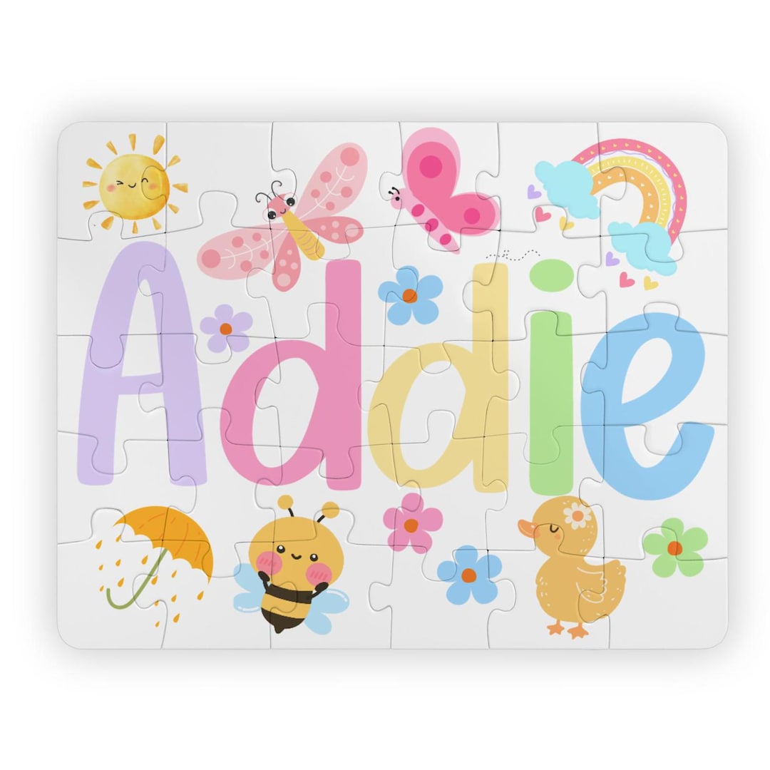 Custom Kids' Puzzle, Princess Personalized Puzzle for Kids - 30 Piece ...