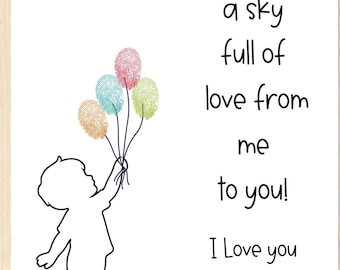 Mother’s Day Handprint Craft for Baby or Toddler | Mother's Day ...