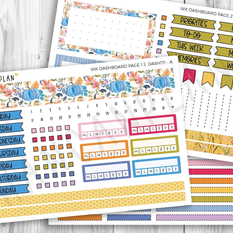 Funny Planner Dashboard - Etsy
