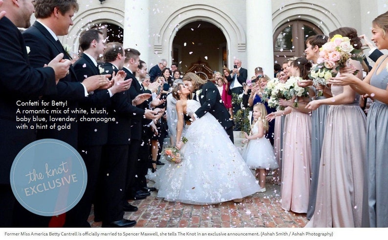 Confetti Hearts Wedding Toss Send Off Flower Girl | Etsy