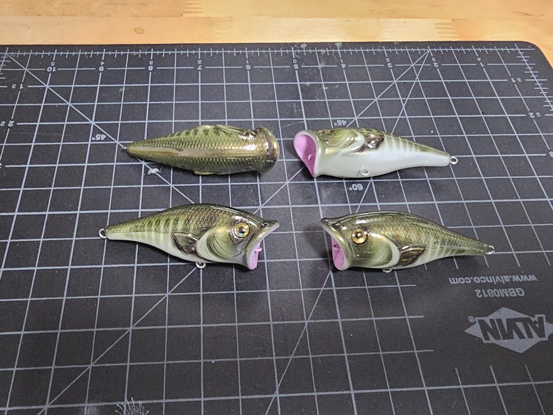 Custom Painted Babby Bass Fishing Lure - Etsy