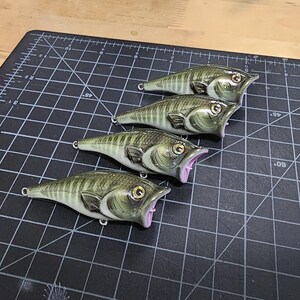 Custom Painted Babby Bass Fishing Lure - Etsy