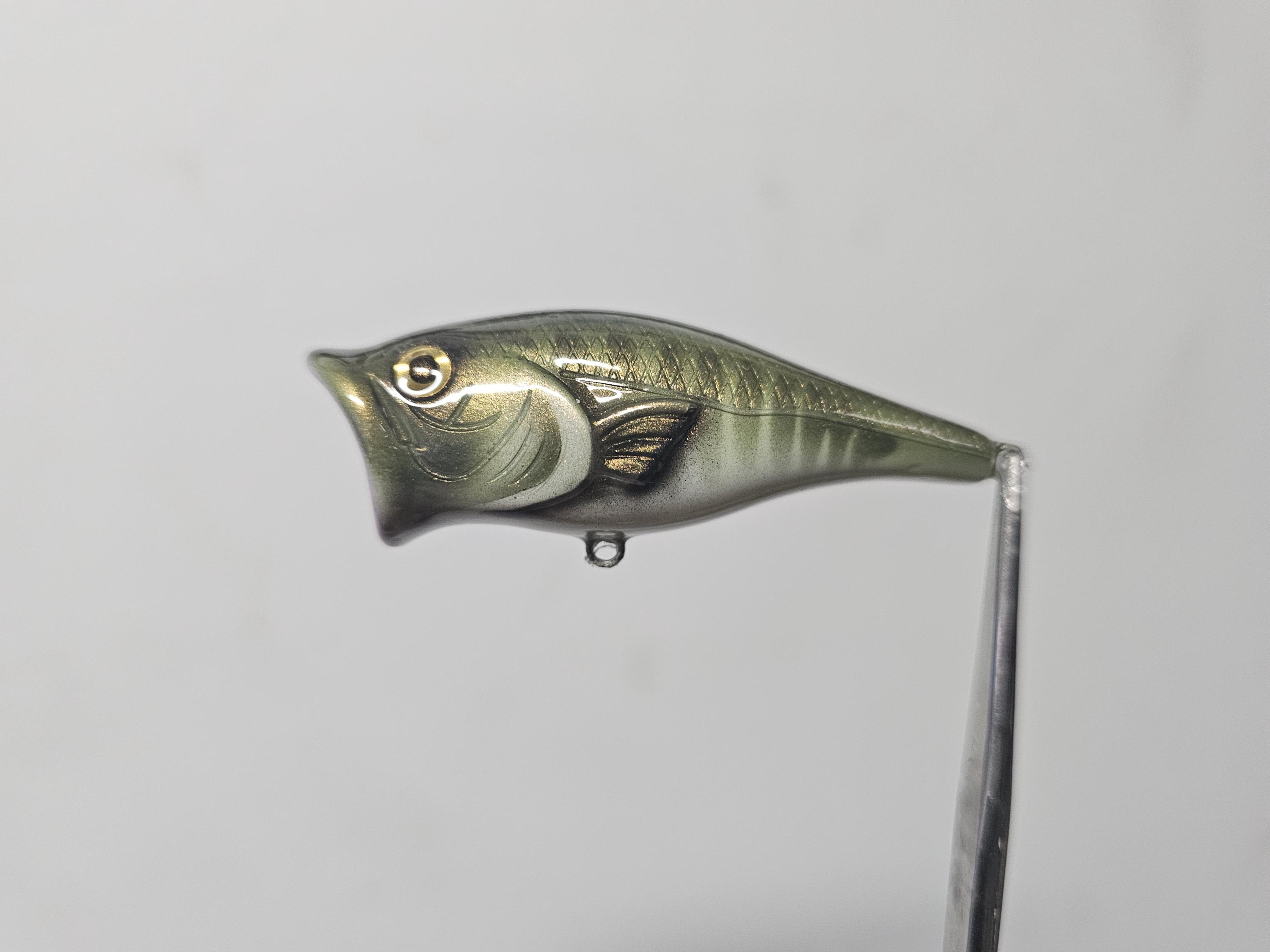 Custom Painted Babby Bass Fishing Lure - Etsy