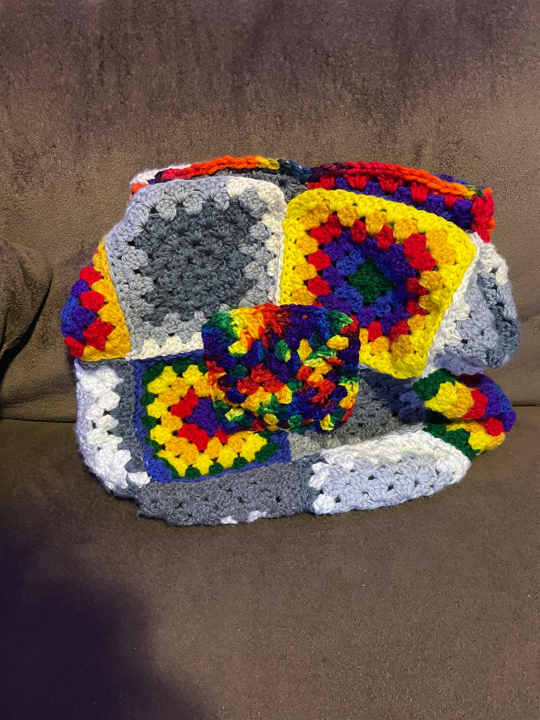 Granny Square Backpack - Etsy