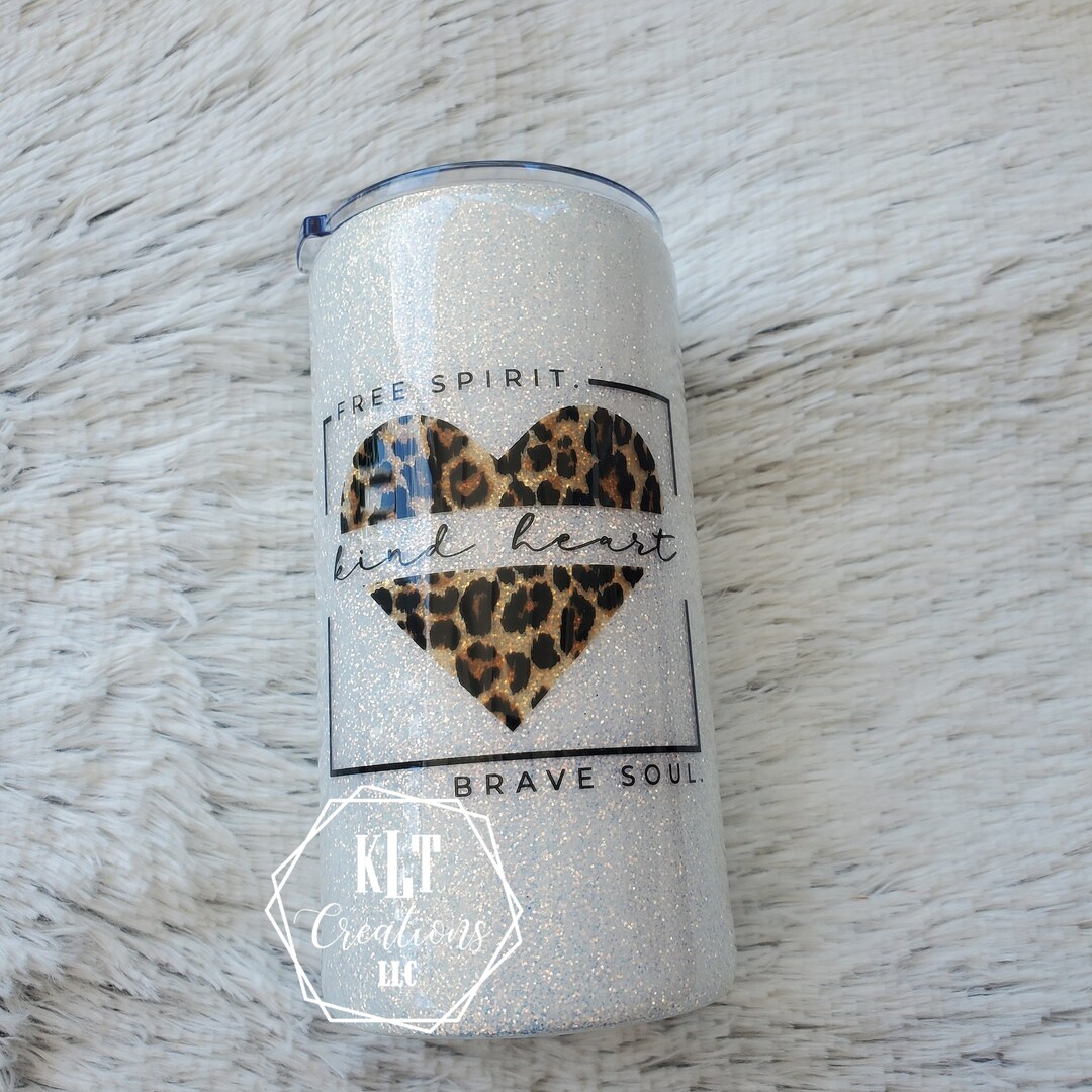 16 Oz Free Spirit Glitter Tumbler - Etsy