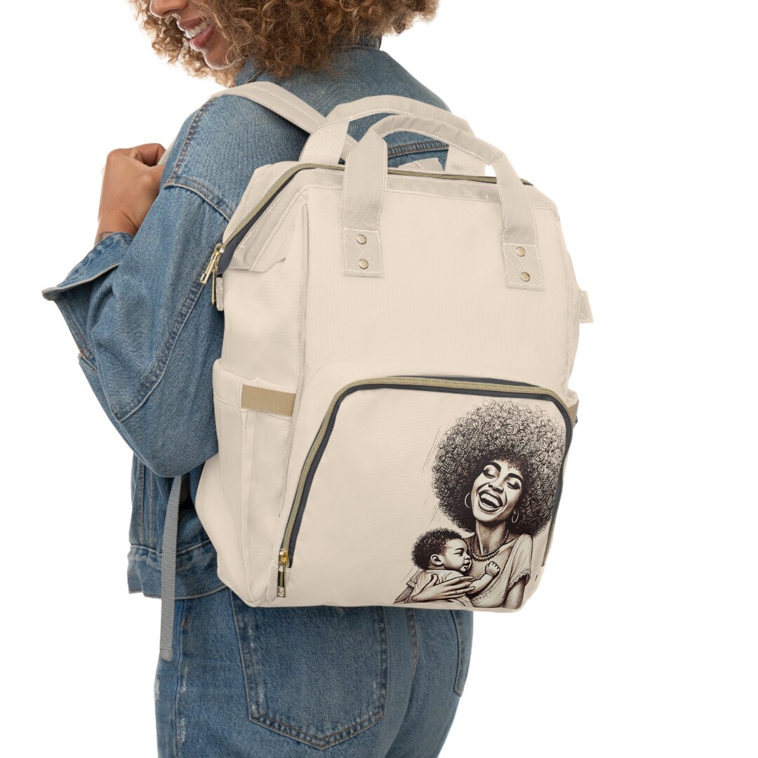 Artistic Diaper Bag, Designer Diaper Bag, Custom Name Diaper Bag ...