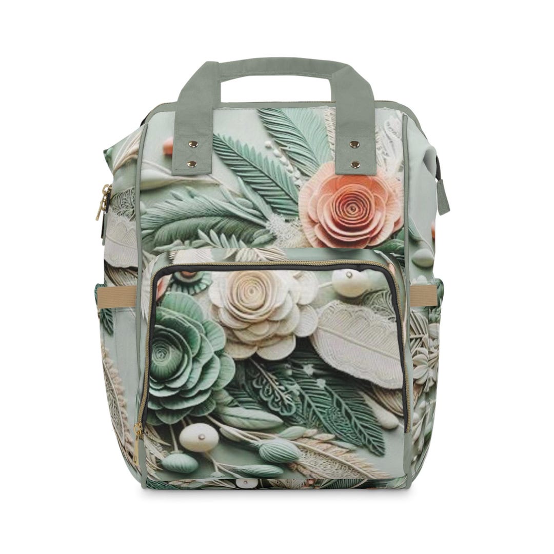 Designer Mom Bag, Custom Diaper Bag, Artistic Diaper Bag, New Mom ...