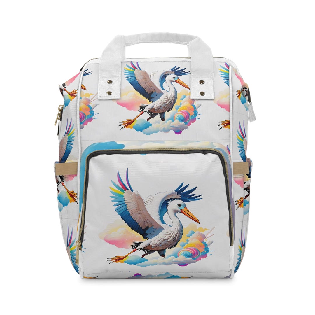 Baby Nappy Bag, Designer Mom Bag, Unique Baby Shower Gift, Artistic ...