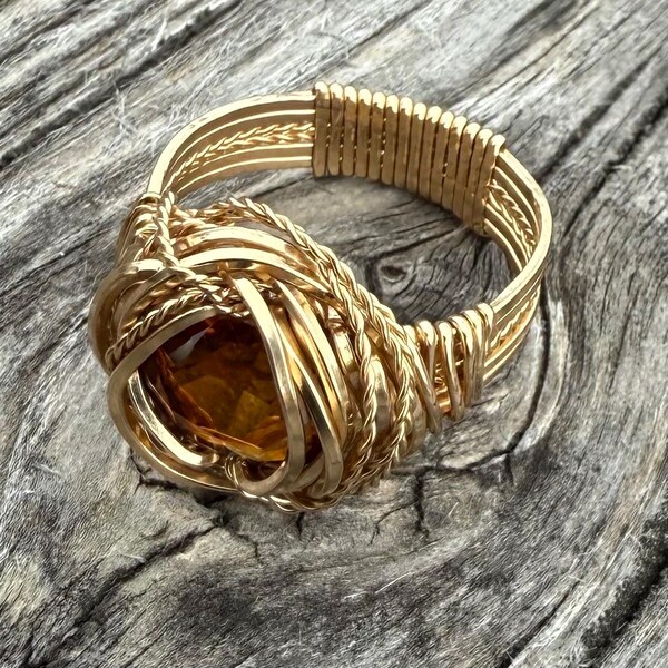 Handmade Wire Ring - Etsy