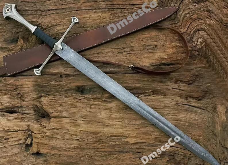 ANDURIL Sword of Strider, Custom Engraved Sword, LOTR Sword, Lord of ...
