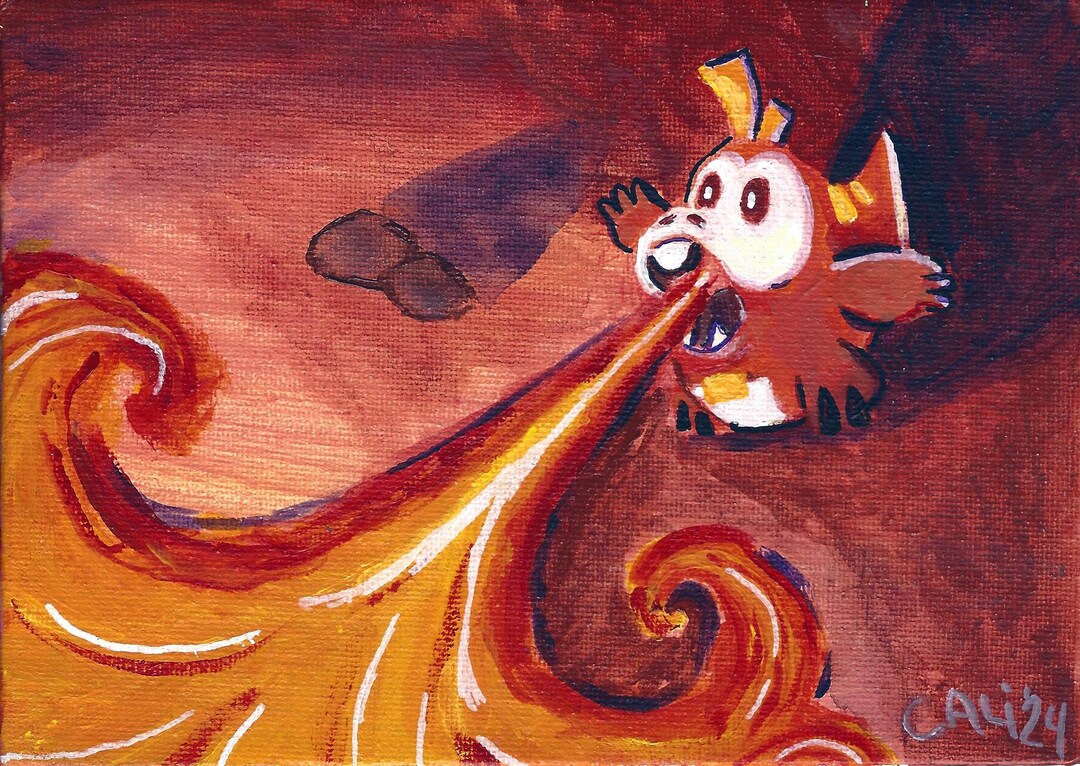 Fuecoco Fan Art - Etsy