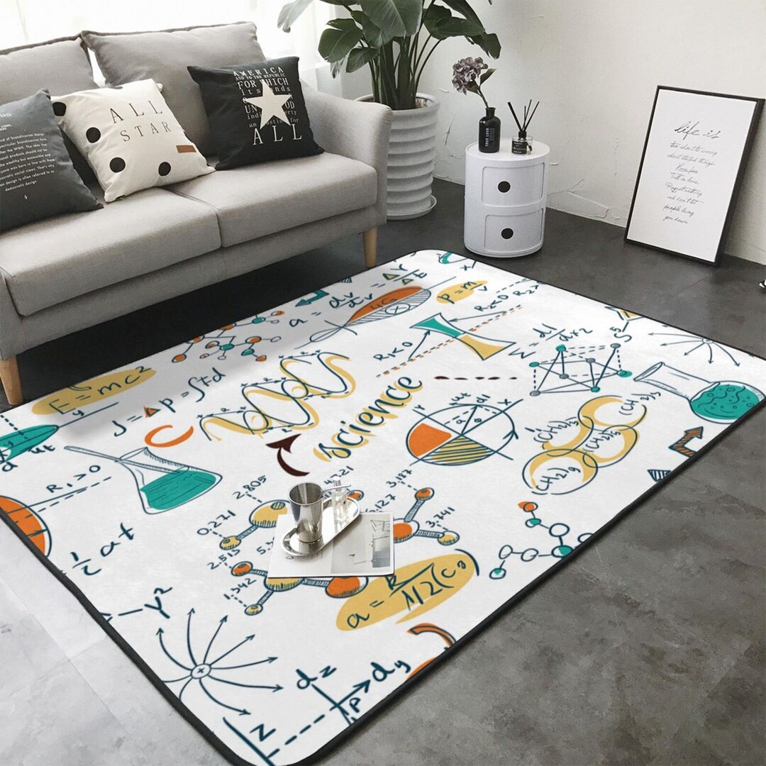 Doodle Science Lab Objects Education Themed Drawing Scientific Formulas ...