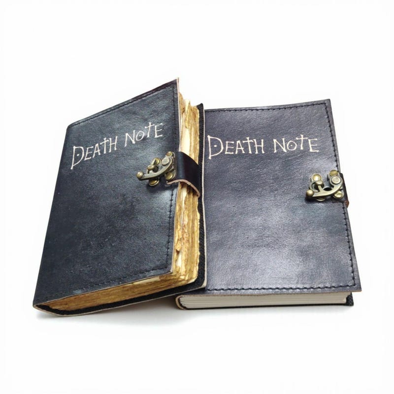 Gothic Leather Note Book - Etsy