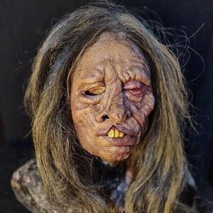 Hyper Realistic Horror Latex Mask | Zombie Mutant, Rotting Corpse ...