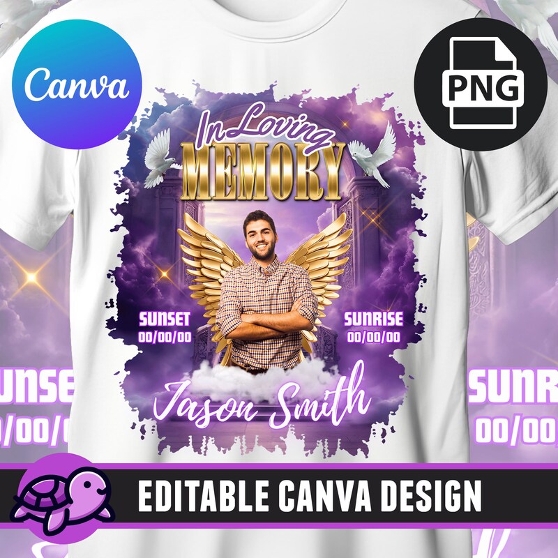 Purple Rip Template - Etsy