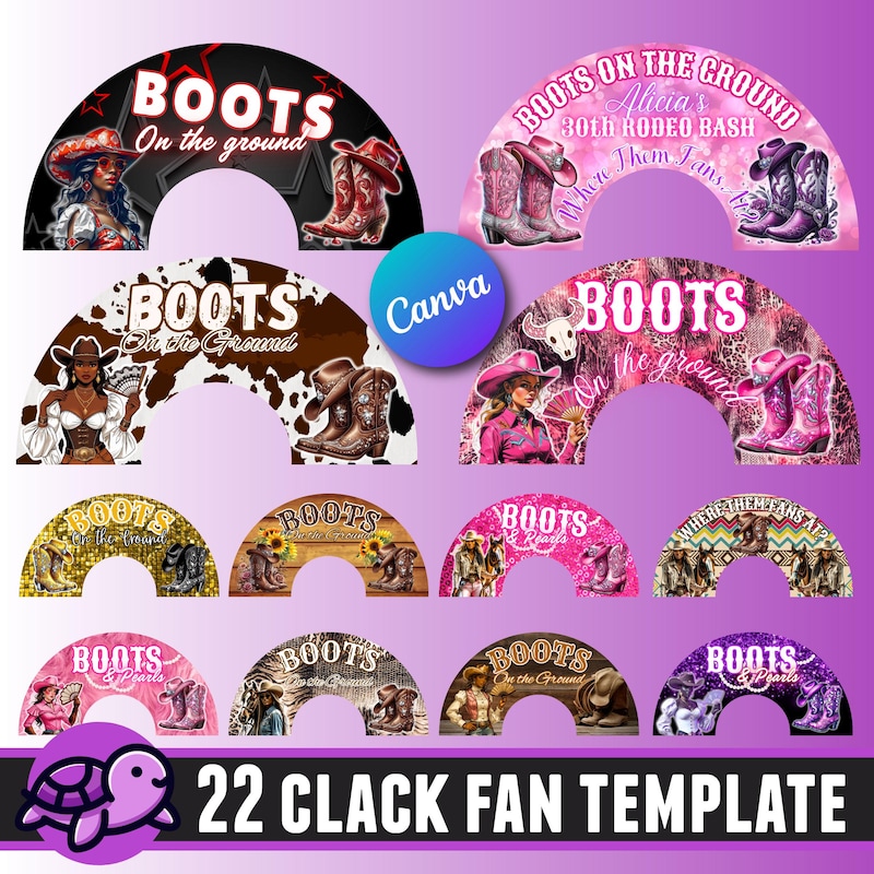 Boots on the Ground Clacker Fans - Etsy