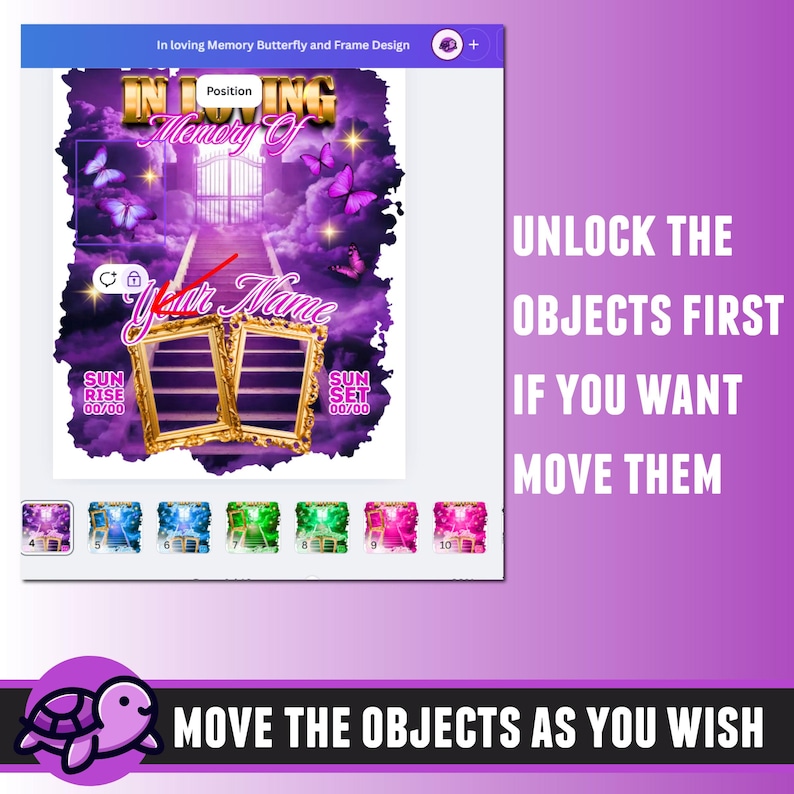 Black&gold in Loving Memory Memorial Shirt Template, Memorial PNG, RIP ...