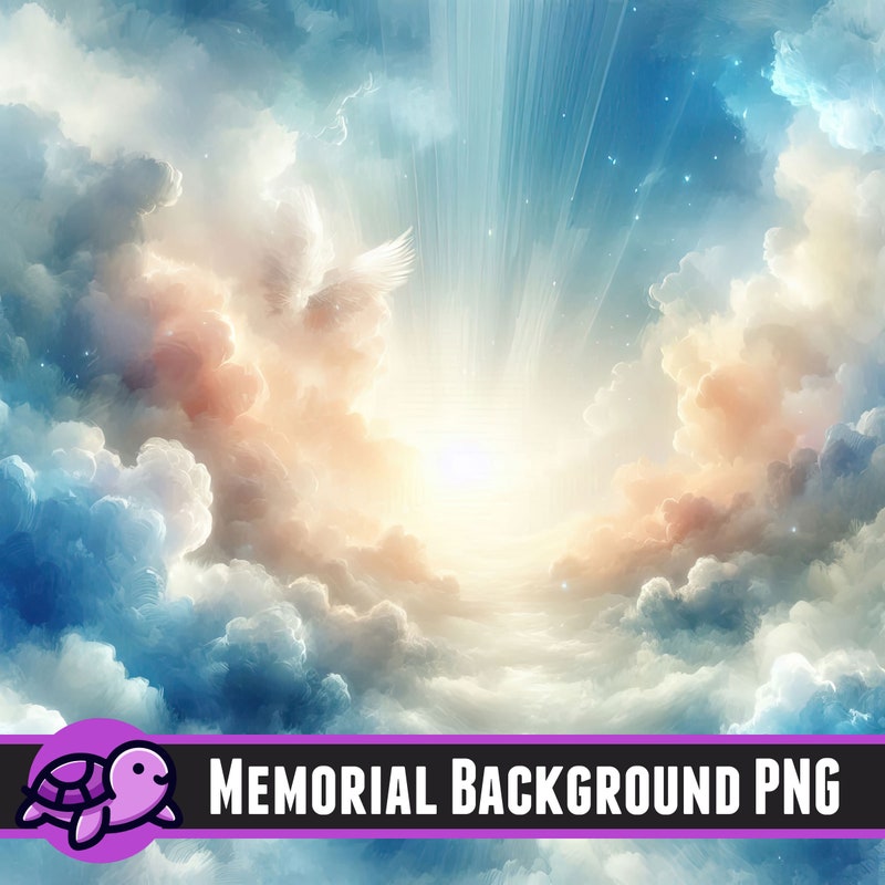 Blue Funeral Background - Etsy