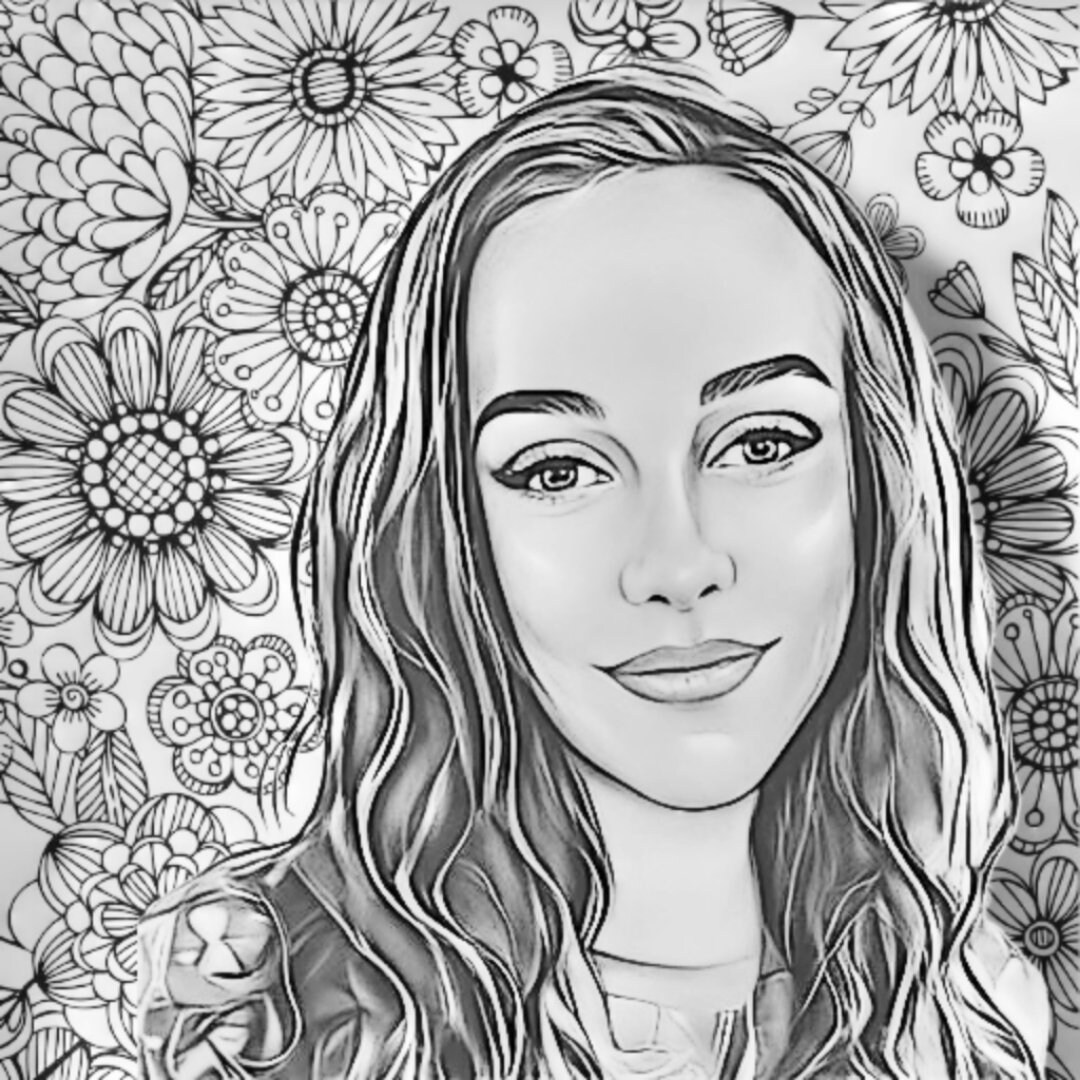 Turn Your Photos Into Printable Coloring Sheets. - Etsy